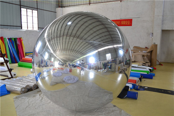 Stage Decoration Giant Mirror Ball Christmas Decorations Silver