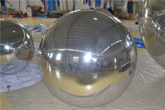 Stage Decoration Giant Mirror Ball Christmas Decorations Silver