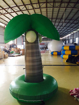 Coconut Tree Inflatable Advertising Products For Party / Beach Decoration