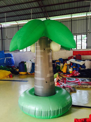 Coconut Tree Inflatable Advertising Products For Party / Beach Decoration