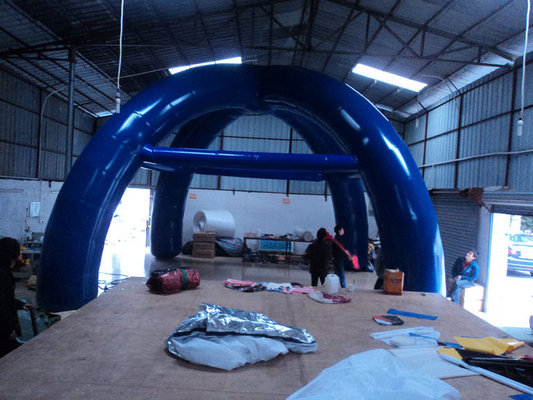 Shopping Mall Oxford Cloth Inflatable Tent With Single Projection Dome