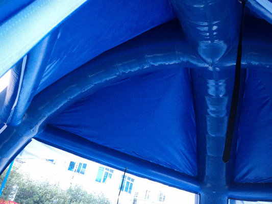 Shopping Mall Oxford Cloth Inflatable Tent With Single Projection Dome