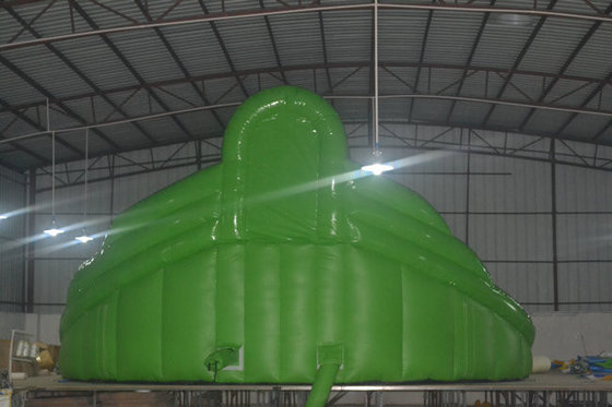 0.9mm PVC Tarpaulin Family Inflatable Swimming Pool Slides For Amusement Park