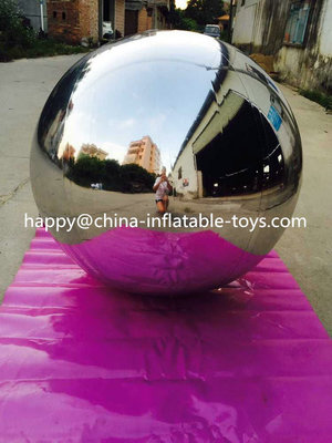 2.5m Double Mirror Cloth Advertising Air Balloons High Temperature Resistance