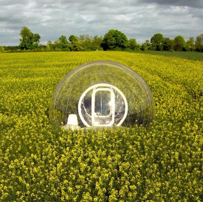 6.5*5*2.8 M Transparent Inflatable Tent Go Outdoors Good Tension