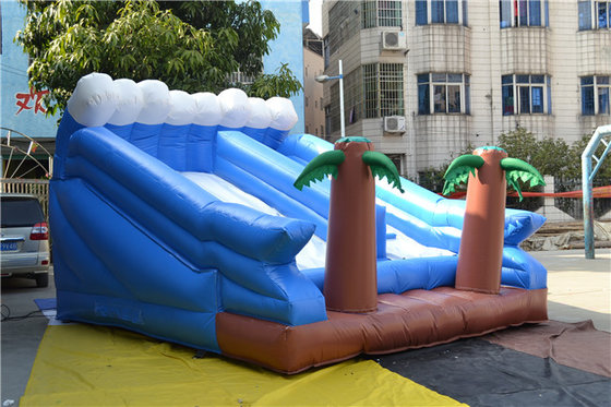Funny Giant Inflatable Sports Games With Trees For Kids Playing