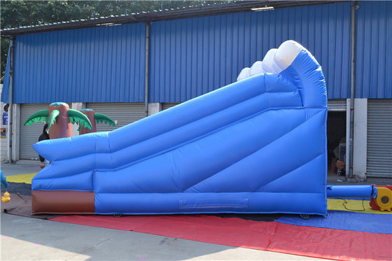 Funny Giant Inflatable Sports Games With Trees For Kids Playing