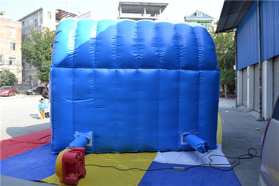 Funny Giant Inflatable Sports Games With Trees For Kids Playing