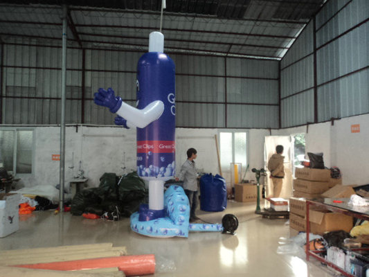 Fireproof Attractive Custom Inflatable Products Shampoo Model Promotional