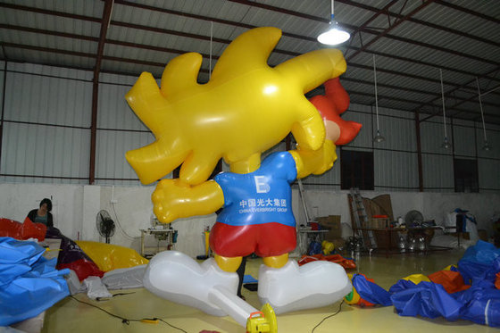 Funny Custom Commerce Inflatable Cartoon Characters For Commerical Exhibition