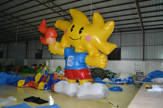Funny Custom Commerce Inflatable Cartoon Characters For Commerical Exhibition