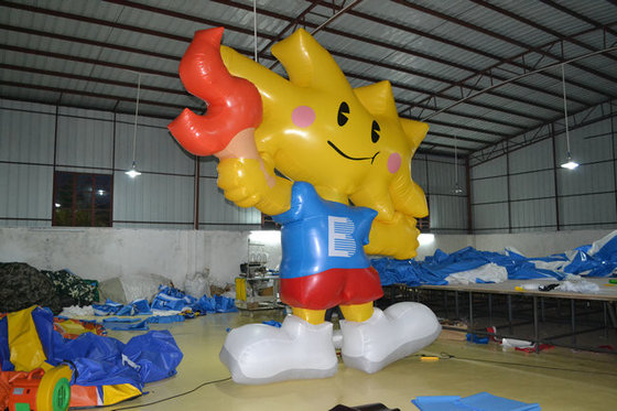 Funny Custom Commerce Inflatable Cartoon Characters For Commerical Exhibition