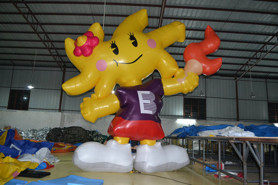 Funny Custom Commerce Inflatable Cartoon Characters For Commerical Exhibition