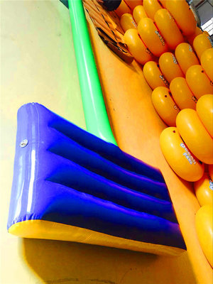 Yellow PVC Inflatable Water Toys Small Swimming Ring For Children