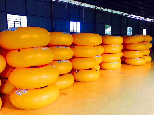 Beach Kids Inflatable Swimming Ring PVC Double Line Three Synchronization Sewed