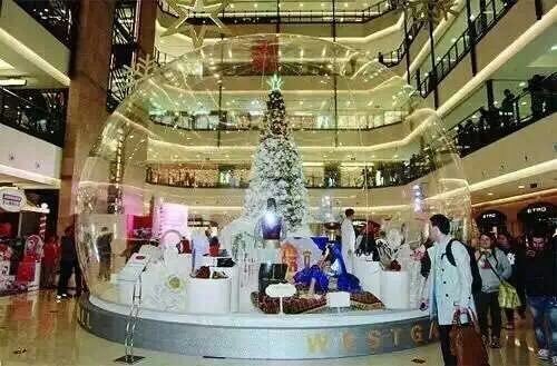 Fire Resistant Inflatable Balloon Mirror Ball For Decoration / Show