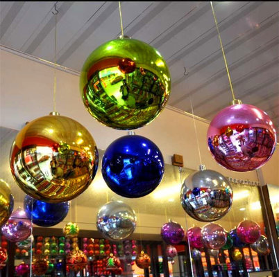 Customized Colorful Inflatable Mirror Balloon Sliver Inflatable Ball