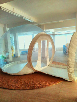 Dome Clear Inflatable Outdoor Tent Fire Retardant For Outside Play