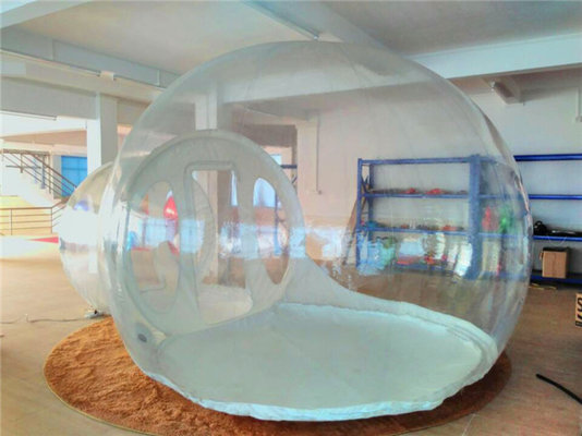 Family Inflatable Party Tent Fire - Retardant PVC Tarpaulin Double Stitching