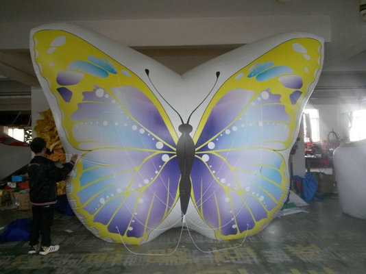Custom Helium Inflatable Butterfly Model For Commerce Promotional