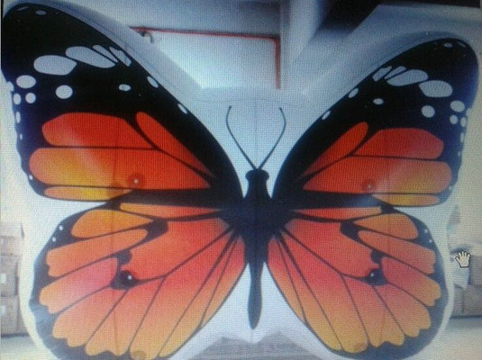 Custom Helium Inflatable Butterfly Model For Commerce Promotional