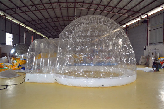 Environmental Sports Inflatable Yard Tent Transparent For Celebration