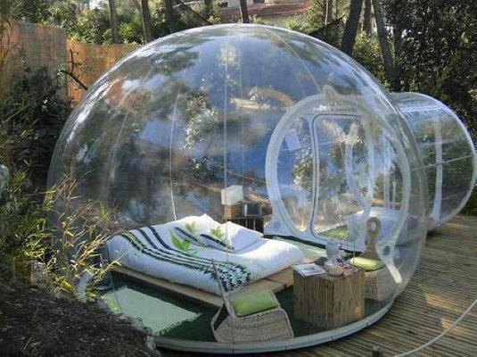 Portable Light Inflatable Party Tent Super Fireproof Transparent Tent