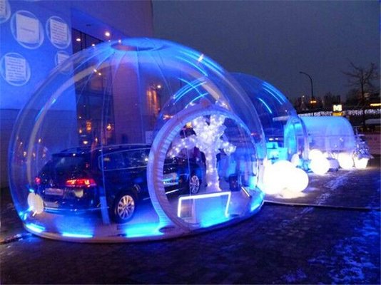 Custumized Inflatable Party Tent , Outside Inflatable Climbing Tent
