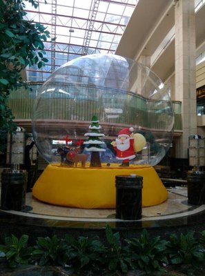 Custom Clear Inflatable Advertising Products Christmas Decorative Crystal Ball