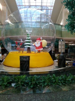 Custom Clear Inflatable Advertising Products Christmas Decorative Crystal Ball