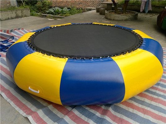 Indoor Huge Inflatable Water Toys Trampoline Sunlight Resistance CE Approval