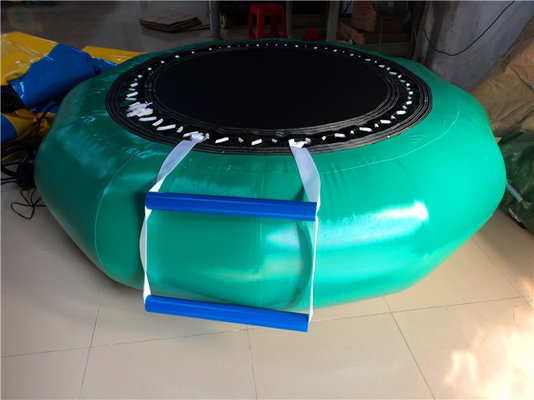 Indoor Huge Inflatable Water Toys Trampoline Sunlight Resistance CE Approval