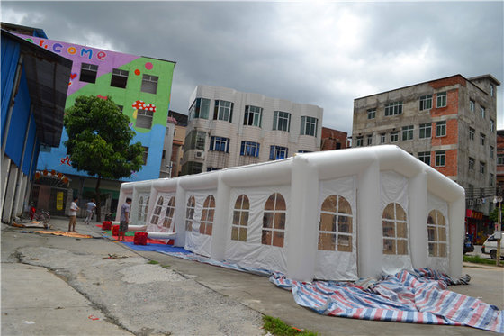 White WedingTent  Pvc Tarpaulin Inflatable Event Tent  For Advertising