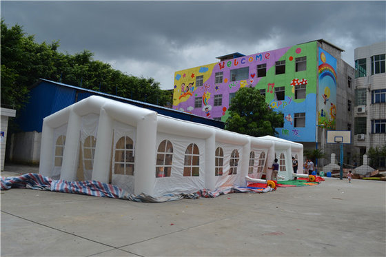 White WedingTent  Pvc Tarpaulin Inflatable Event Tent  For Advertising