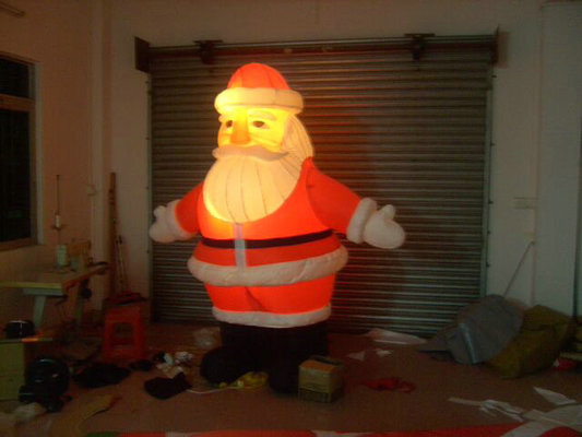 Attractive Decoration Inflatable Santa Claus Funny For Christmas Party