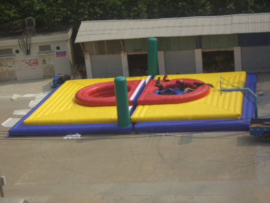 Fireproof Inflatable Volleyball Court PVC Tarpaulin For School