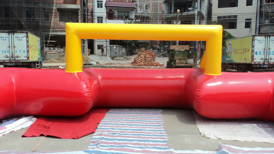 0.45mm PVC Inflatable Sports Games , Inflatable Water Football Court