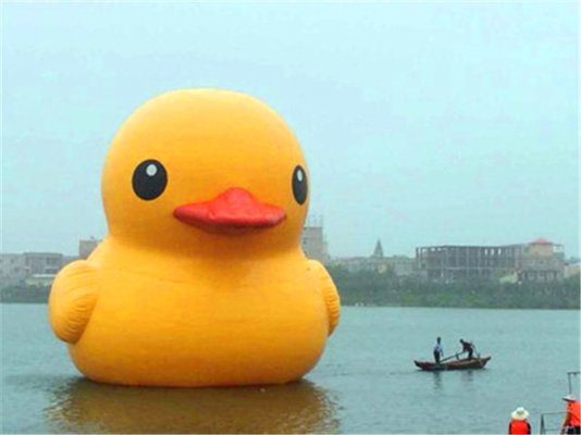 Gaint Custom Inflatable Products , Advertising Air Sealed Inflatable Duck