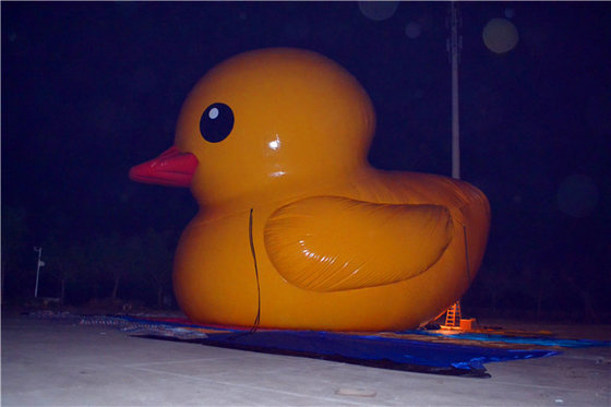 Advertising Air Sealed Inflatable Rubber Duck Big Water Floate For Outdoor