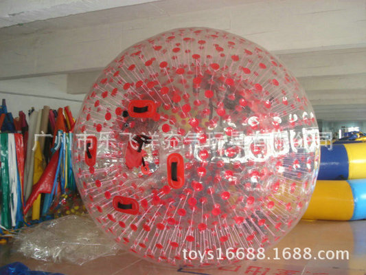 Double Exciting Inflatable Walking Ball , Bang Bead Inflatable Zorb Ball
