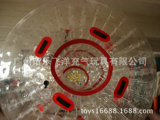 Double Exciting Inflatable Walking Ball , Bang Bead Inflatable Zorb Ball