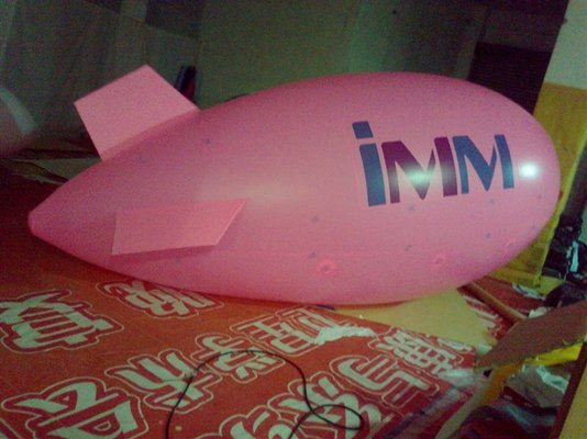 Large Inflatable Advertising Products Remote Control Airship For Advertisment