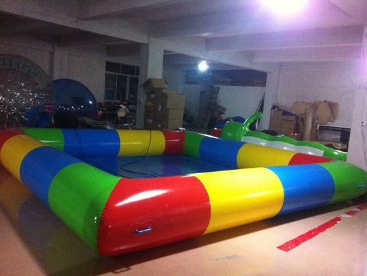 Giant Colorful Inflatable Kids Pool Lead Free For Swimming Fitness Play