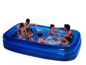 Giant Colorful Inflatable Kids Pool Lead Free For Swimming Fitness Play