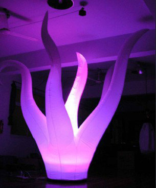 Unique Inflatable Advertising Products Store Decorative Polygonal Lantern Lamp