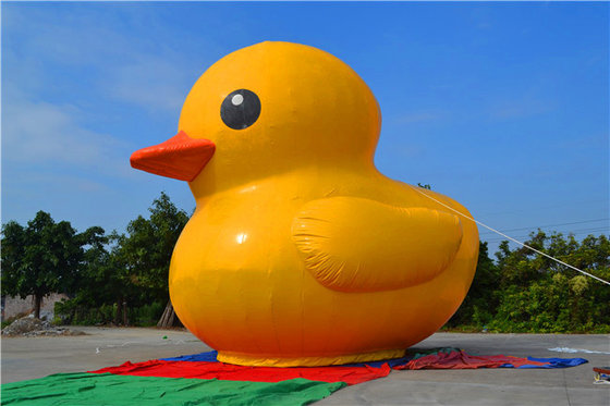 Inflatable Floating Yellow Rubber Duck Air Tight For Special Event