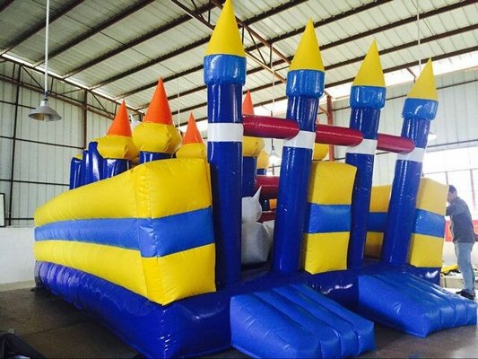Funny Inflatable Sports Games , Huge Outdoor Kids Inflatable Castle
