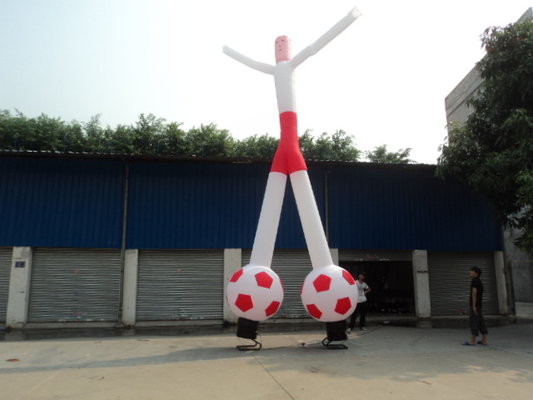 Colorful Funny Inflatable Advertising Products , Activity Sky Air Dancer
