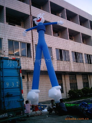 Colorful Funny Inflatable Advertising Products , Activity Sky Air Dancer