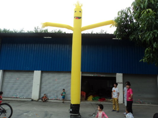 210D Oxford Cloth Inflatable Dancing Man For Advertising / Weding / Opening Celebration